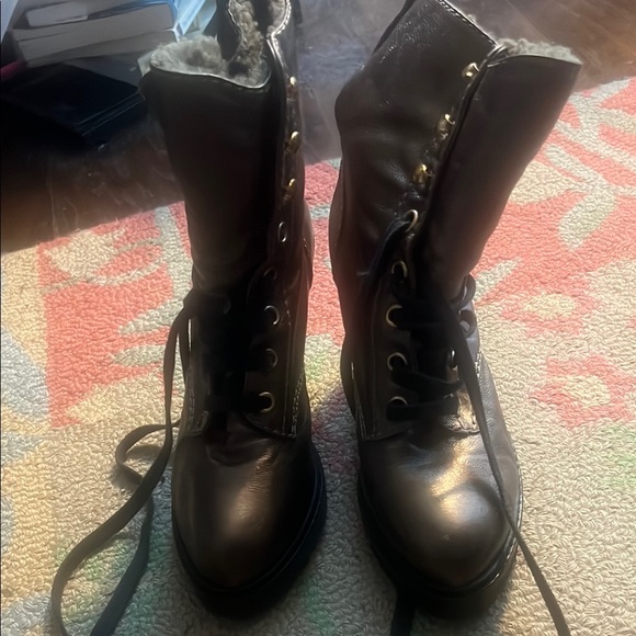 Marc By Marc Jacobs | Shoes | Marc By Marc Jacobs Black Combat Boots ...